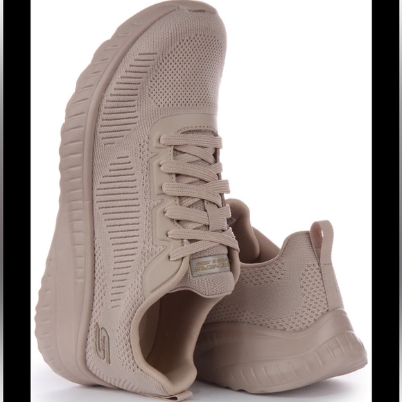 Skechers | Shoes | Sketchers Bobs Sport Squad Nude Mesh Fabrics ...